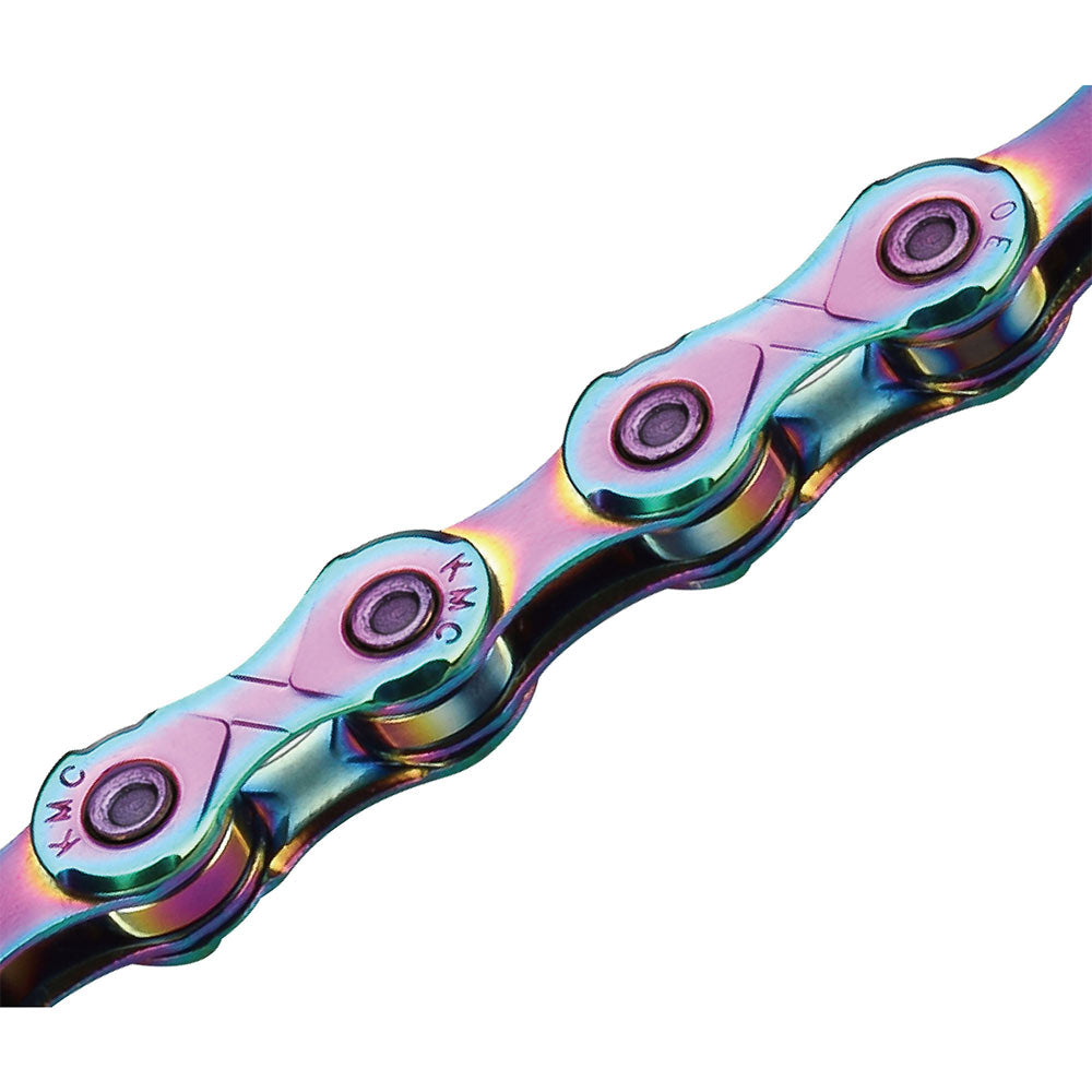 KMC X11 Chain - 11 Speed - 118L - Aurora Blue - from HighonBikes – High on Bikes