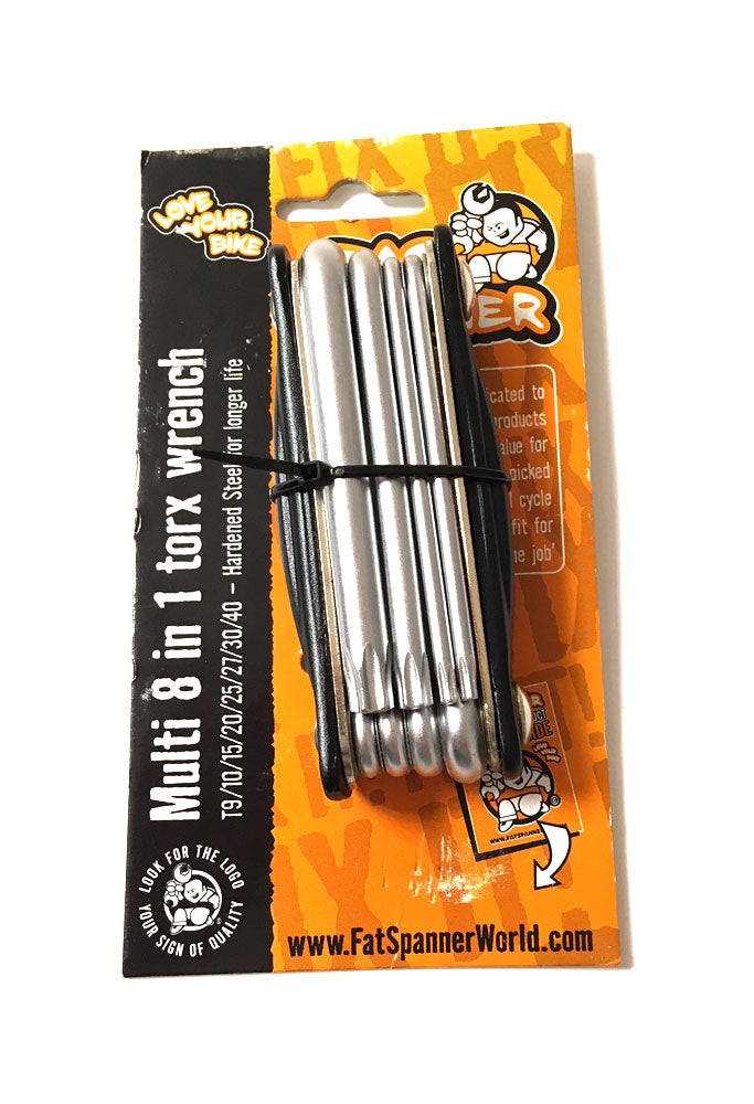 Fat Spanner Multi 8 in 1 Torx Wrench Tool | High on Bikes