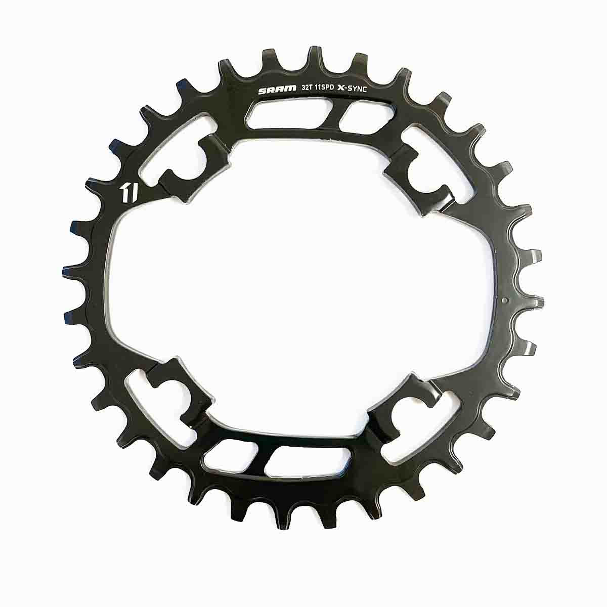 Sram X-SYNC Steel Chainring 94mm BCD - 1 x 11 - Black | High on Bikes