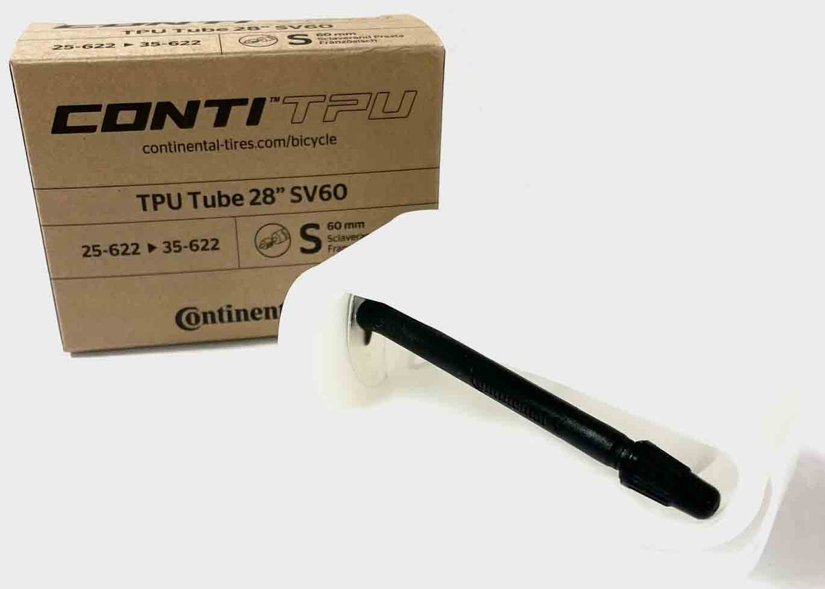 Continental TPU Race 28 Innertube - 700 x 25-35 Presta - 60mm | High on ...