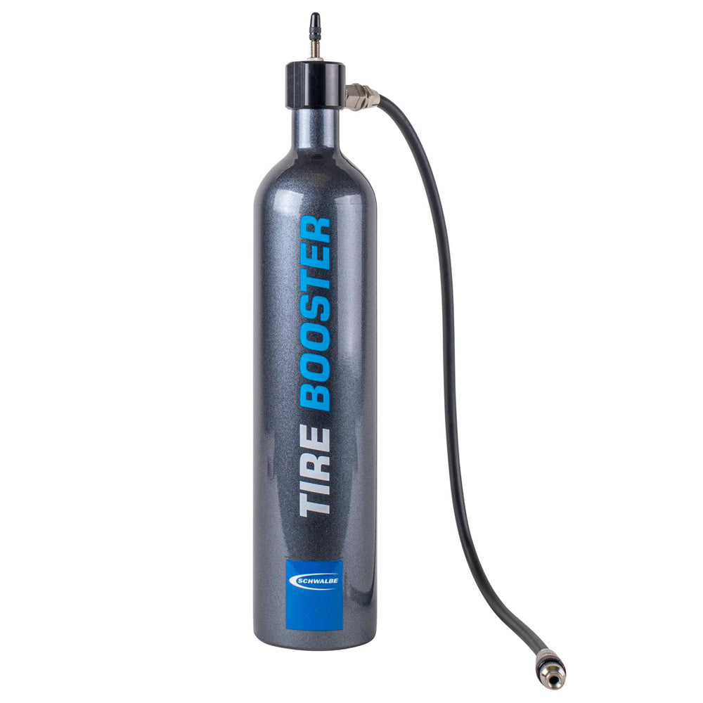 Schwalbe Tire Booster Tubeless Tyre Inflator with Strap | High on Bikes
