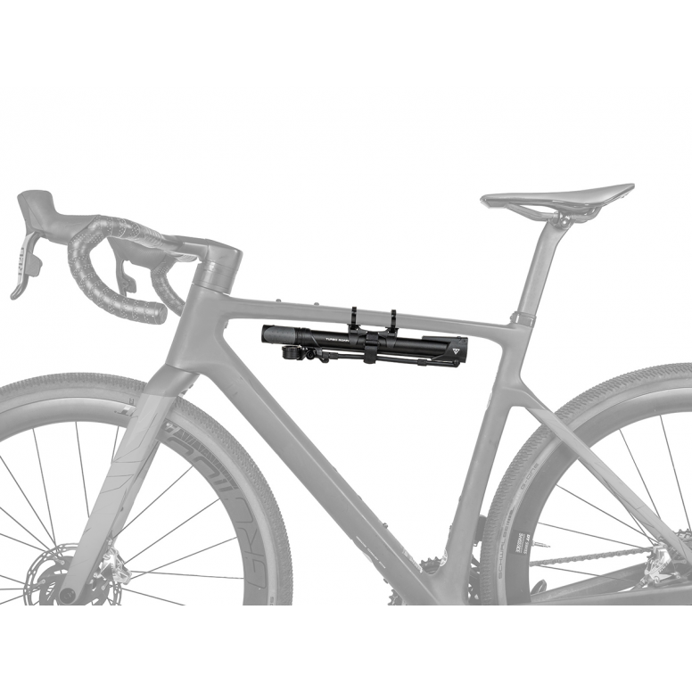 Topeak Turbo Morph Mini Pump With Gauge - Black | High on Bikes