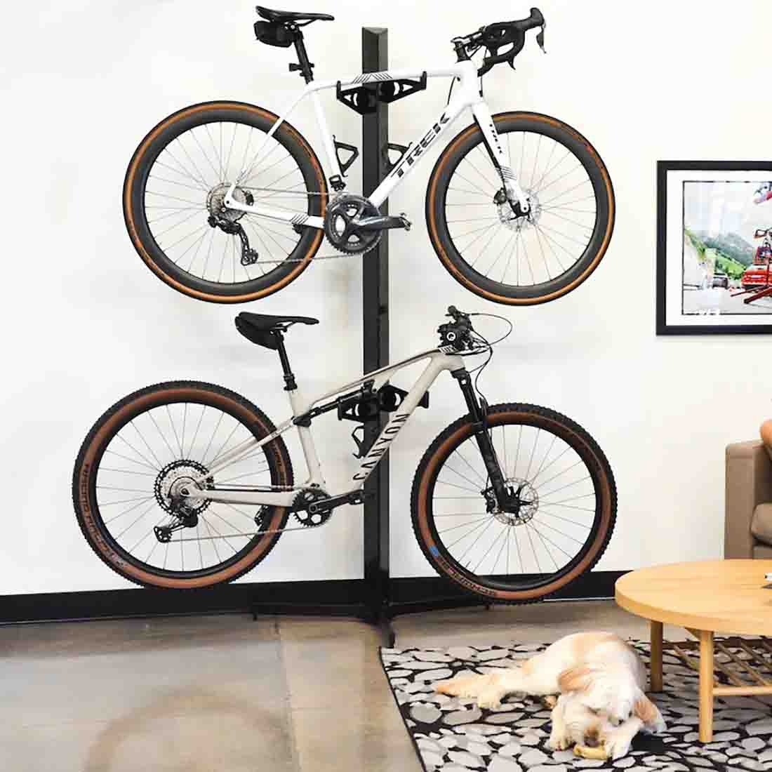 Feedback Sports Velo Cache 2 Bike Storage Stand | High on Bikes