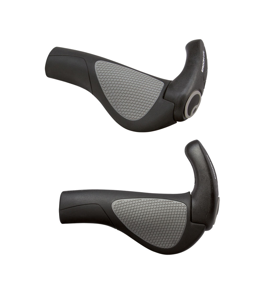 Ergon GP2 Ergo Lock on Grips with Bar End | High on Bikes