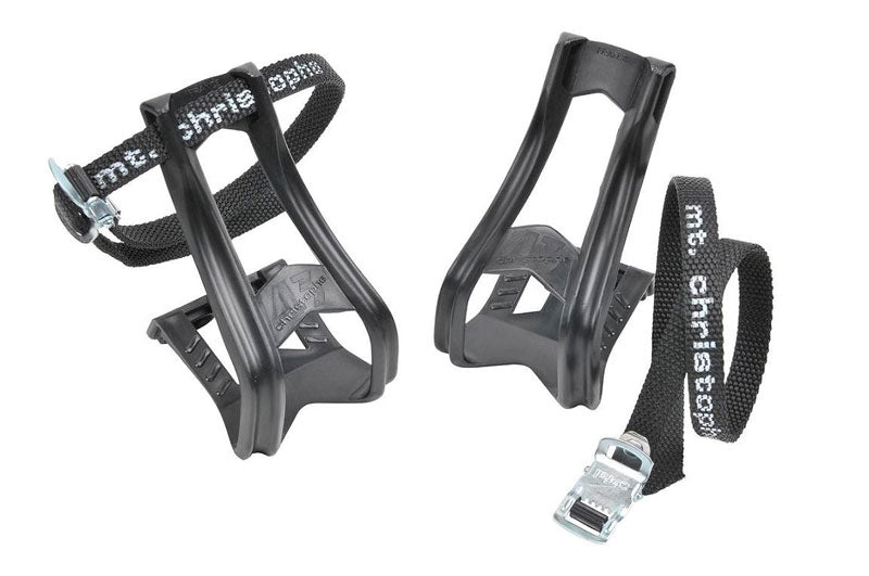 Zefal Christophe 43 - 515 Mountain Bike Toe Clips & Straps Set S/M ...