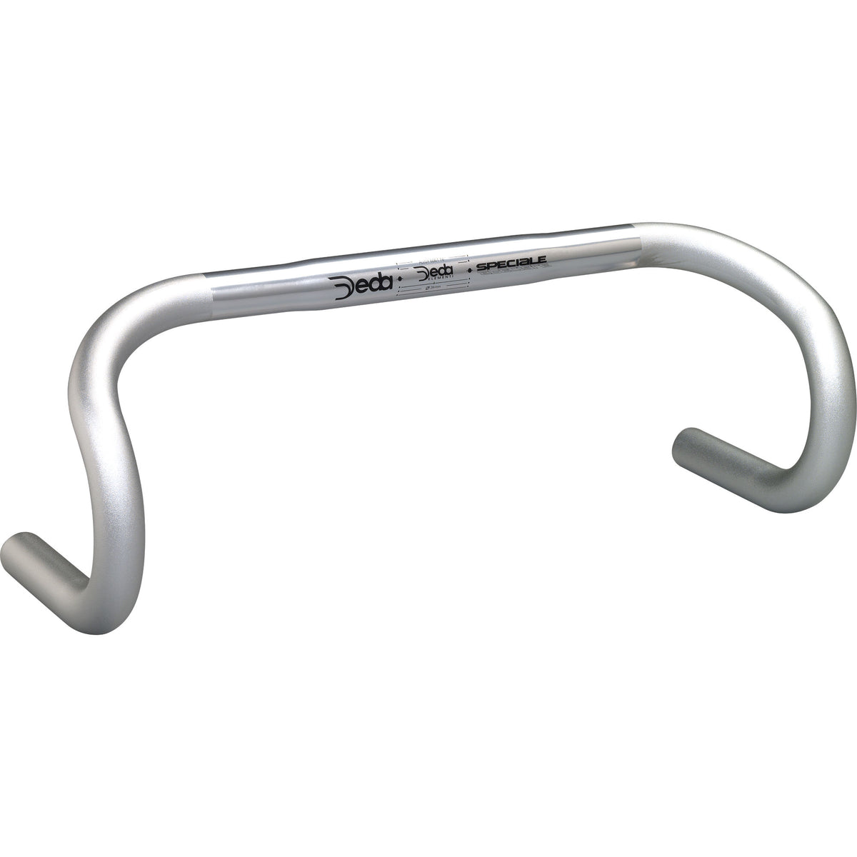 Deda Speciale 26 - Standard Road Bike Handlebars - Chrome | High on Bikes